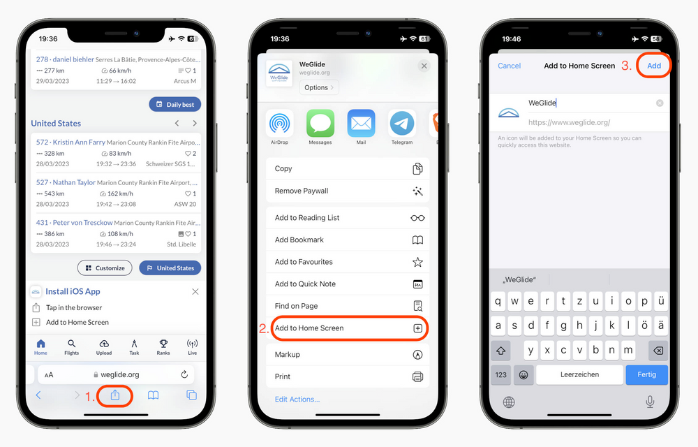 Push-Notifications — WeGlide Magazine