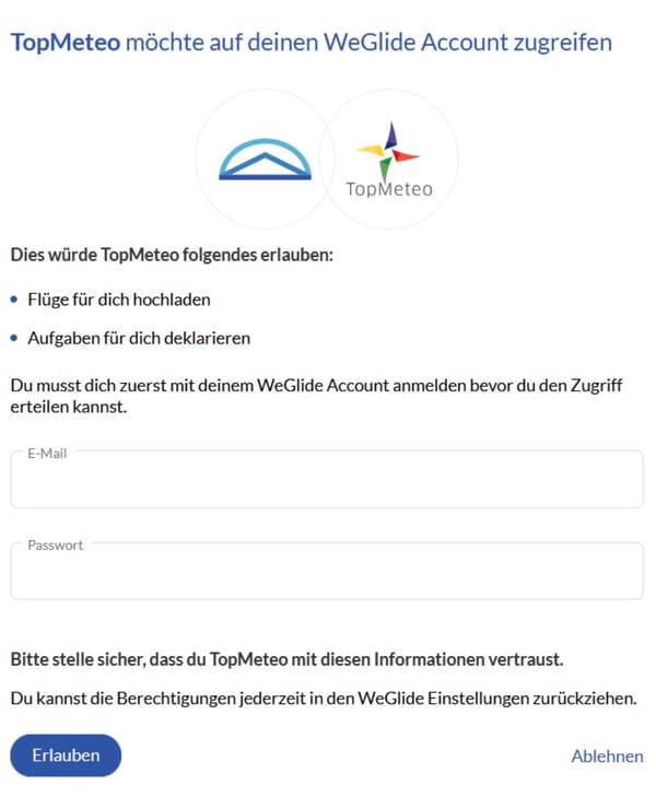 TopMeteo x WeGlide | Streamline Your Task Planning — WeGlide Magazine